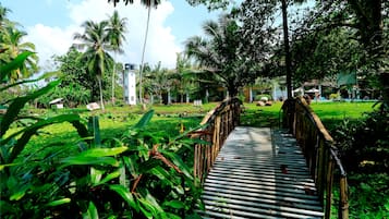 Vista para o jardim