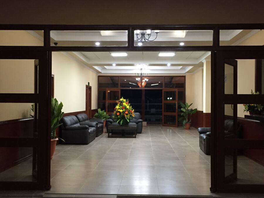 Sala de estar do lobby