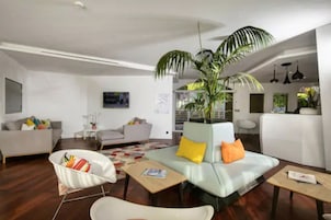 Sala de estar do lobby
