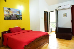Quarto Standard, 1 quarto, vista para o jardim | 1 quarto, lençóis de algodão egípcio, roupa de alta qualidade
