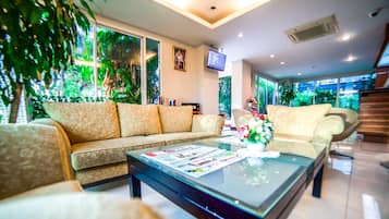 Sala de estar do lobby