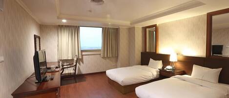 Roupas de cama de algodão egípcio, edredons de pluma, cortinas blackout