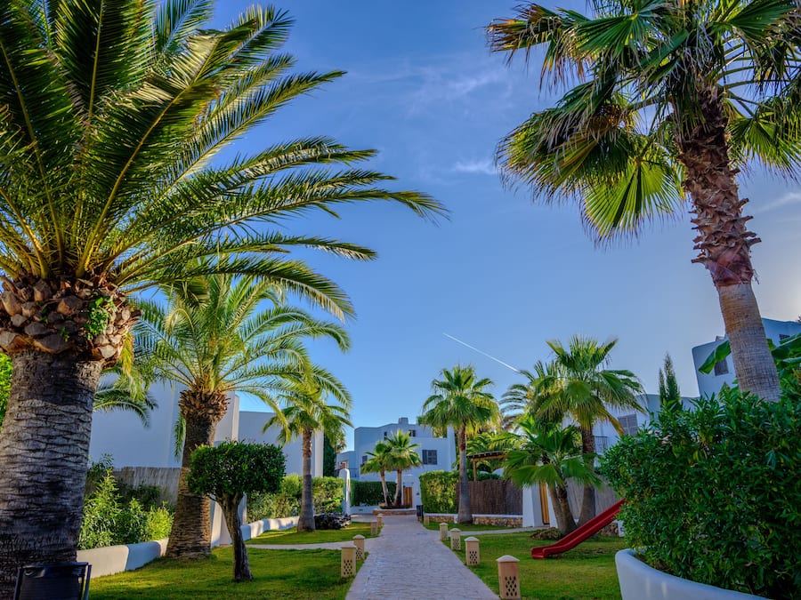 Terrenos do alojamento