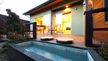 Quarto Standard, terraço (OpenAir Bath,with Tatami,B,Hanayoshi ) | Varanda