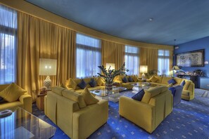 Sala de estar do lobby