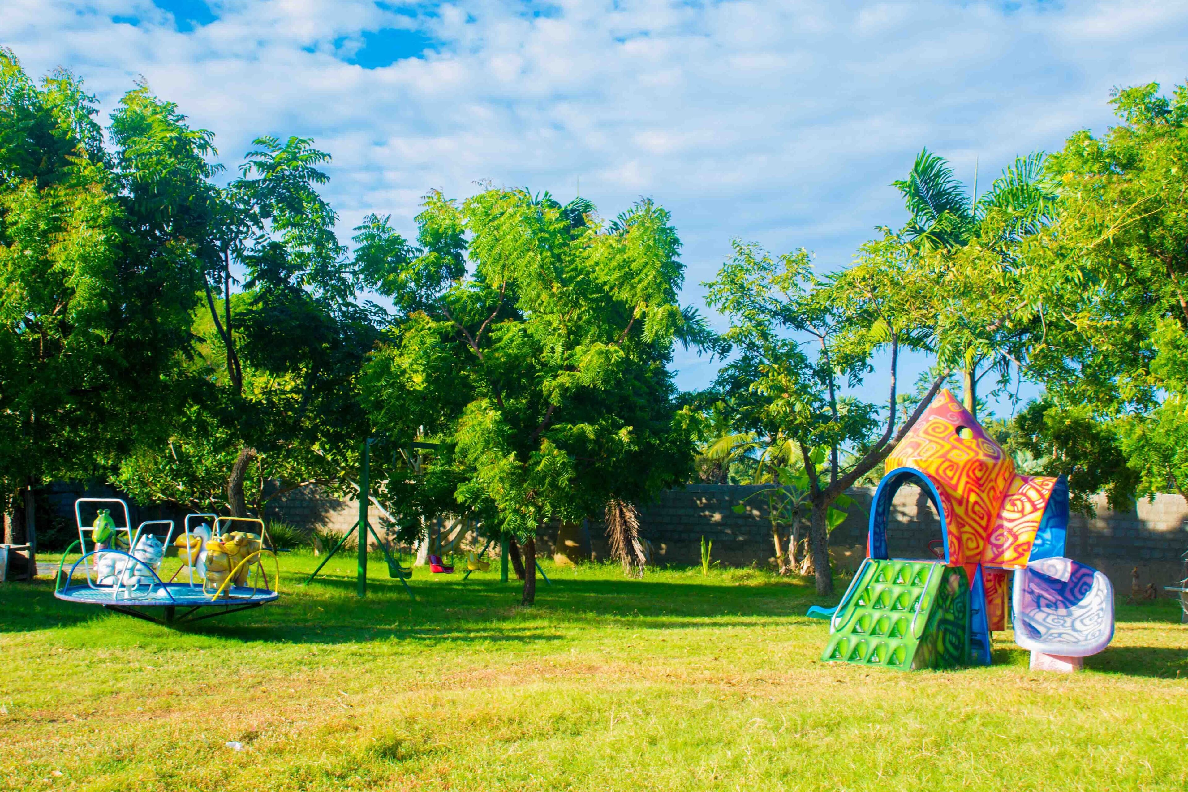 Área de recreio para crianças (ao ar livre)