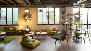 Sala de estar do lobby
