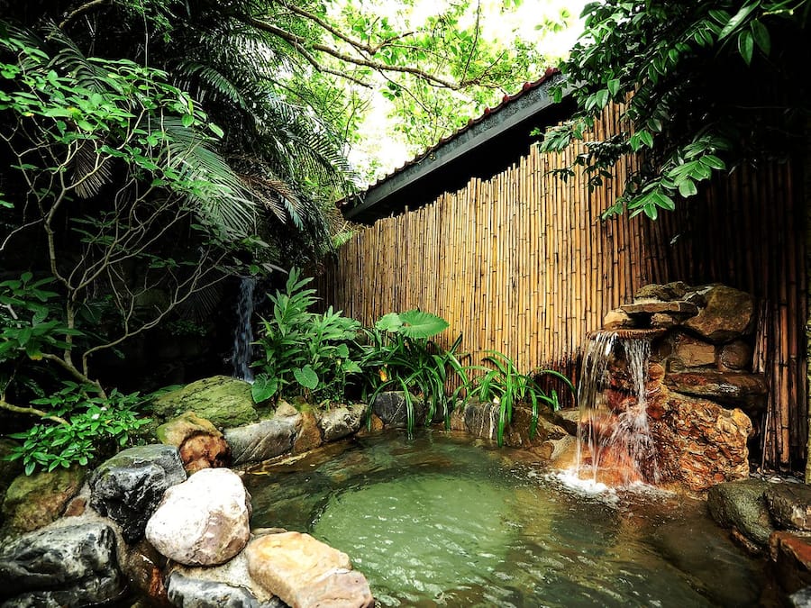 Terrenos do alojamento