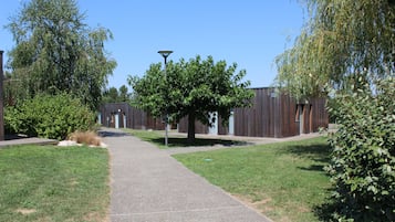 Entrada do alojamento