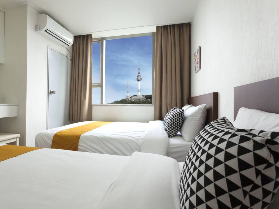 Quarto duplo família | Vista do quarto