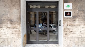 Entrada do alojamento