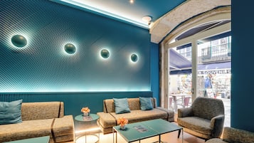 Sala de estar do lobby