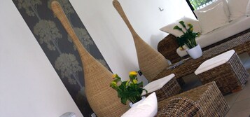 Sala de estar do lobby