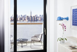 Quarto, 1 cama queen-size, varanda (Gotham) | Varanda