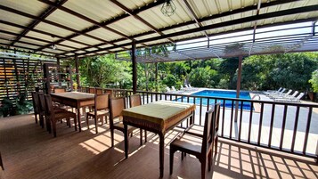 Opções para refeição ao ar livre