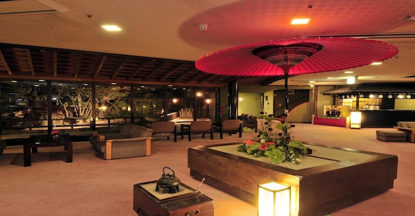 Sala de estar do lobby