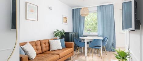 Apartamento, varanda | Sala