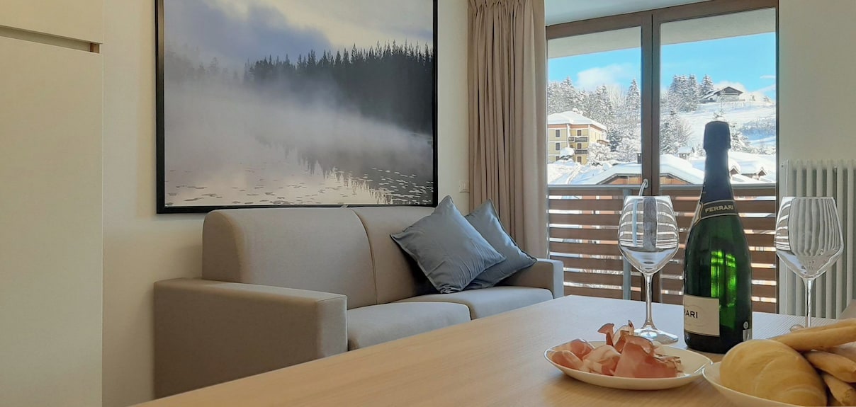 Apartamento 2+2 Con Terraza Panorámica (205) - Levico Terme