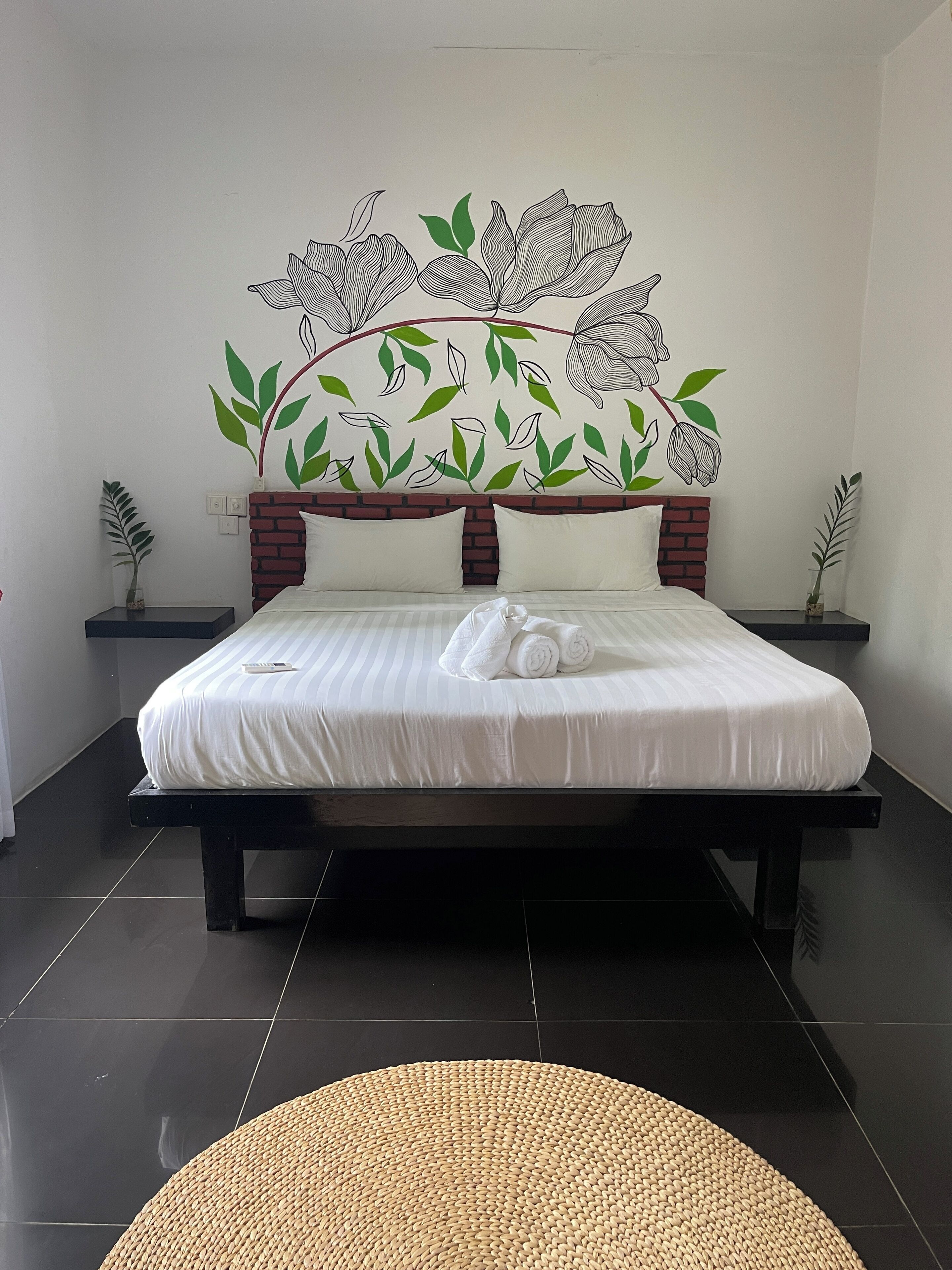 Quarto casal luxo, vista para o jardim | Escrivaninha, Wi-Fi de cortesia, roupa de cama
