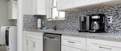 Casa, várias camas (Georgia Blue) | Cozinha privada