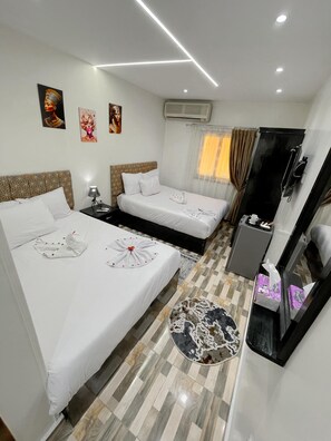 Quarto Duplo Standard, 2 quartos, ar condicionado | Quartos insonorizados, Wi-fi grátis 