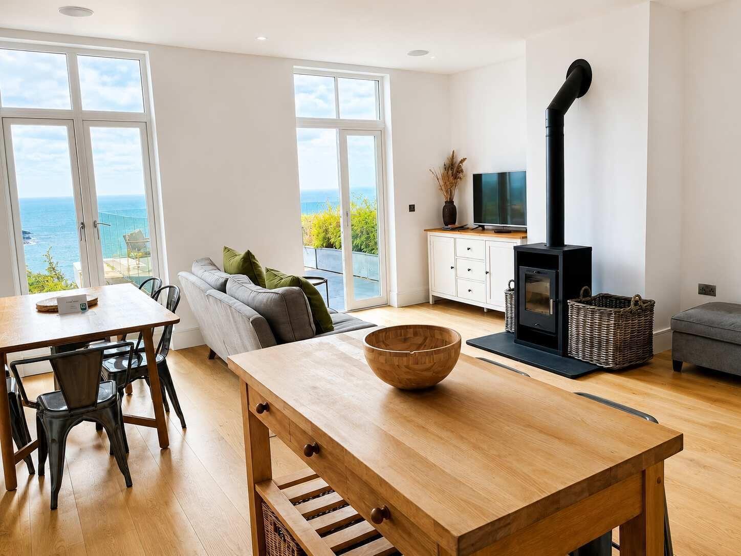 Harbour Watch  2-bed Sea View Apartment At Tors Park - Lynmouth