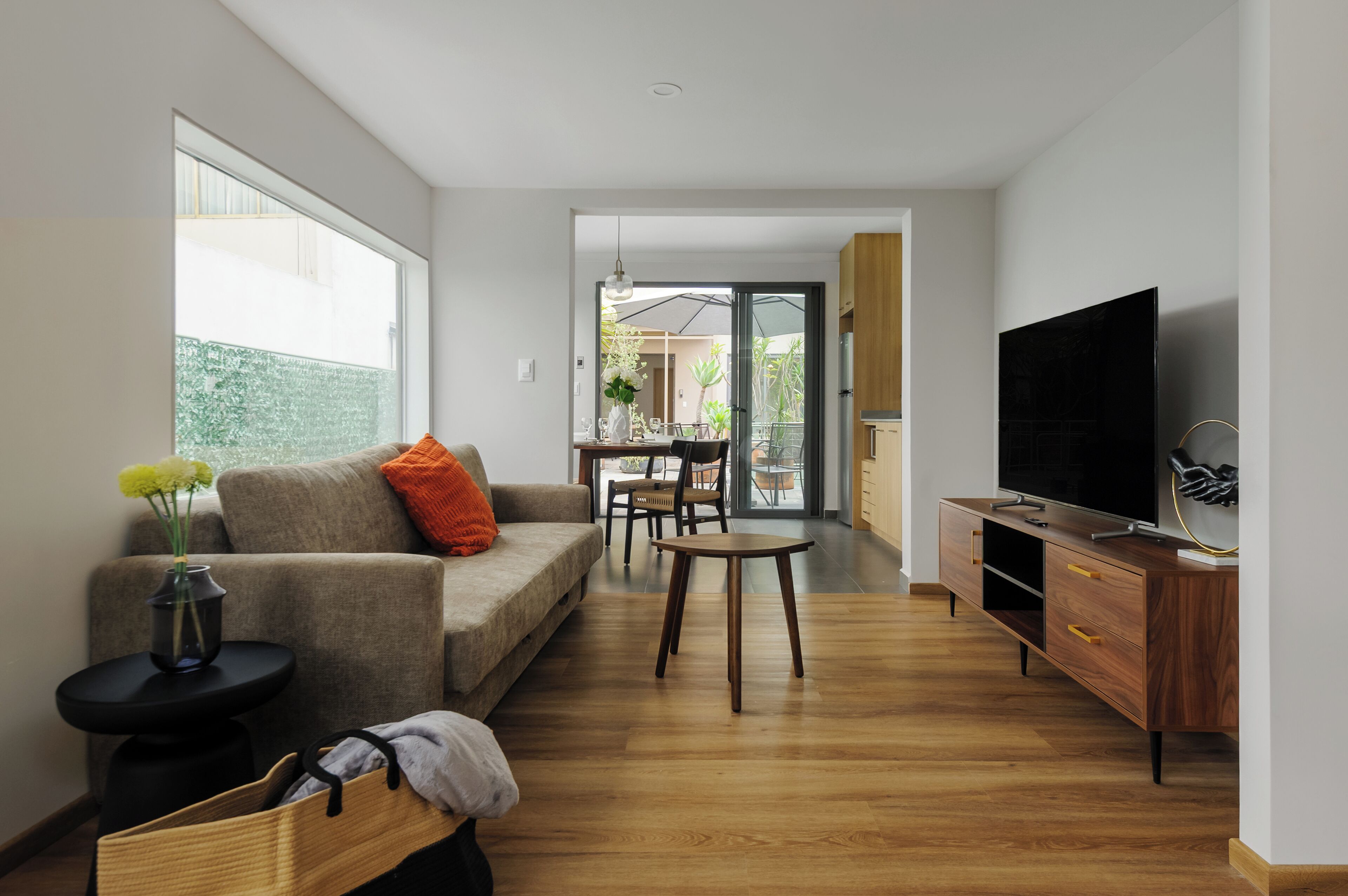 Loft exclusivo | Área de estar | Smart TV 50 polegadas com canais digitais