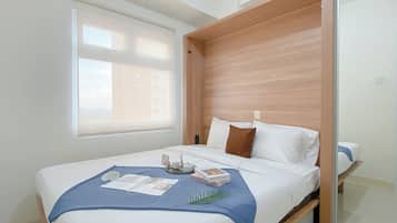 Apartamento Standard | Roupa de cama fornecida