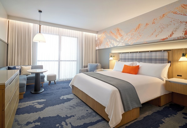 Quarto Deluxe, 1 cama king-size | Wi-fi grátis
