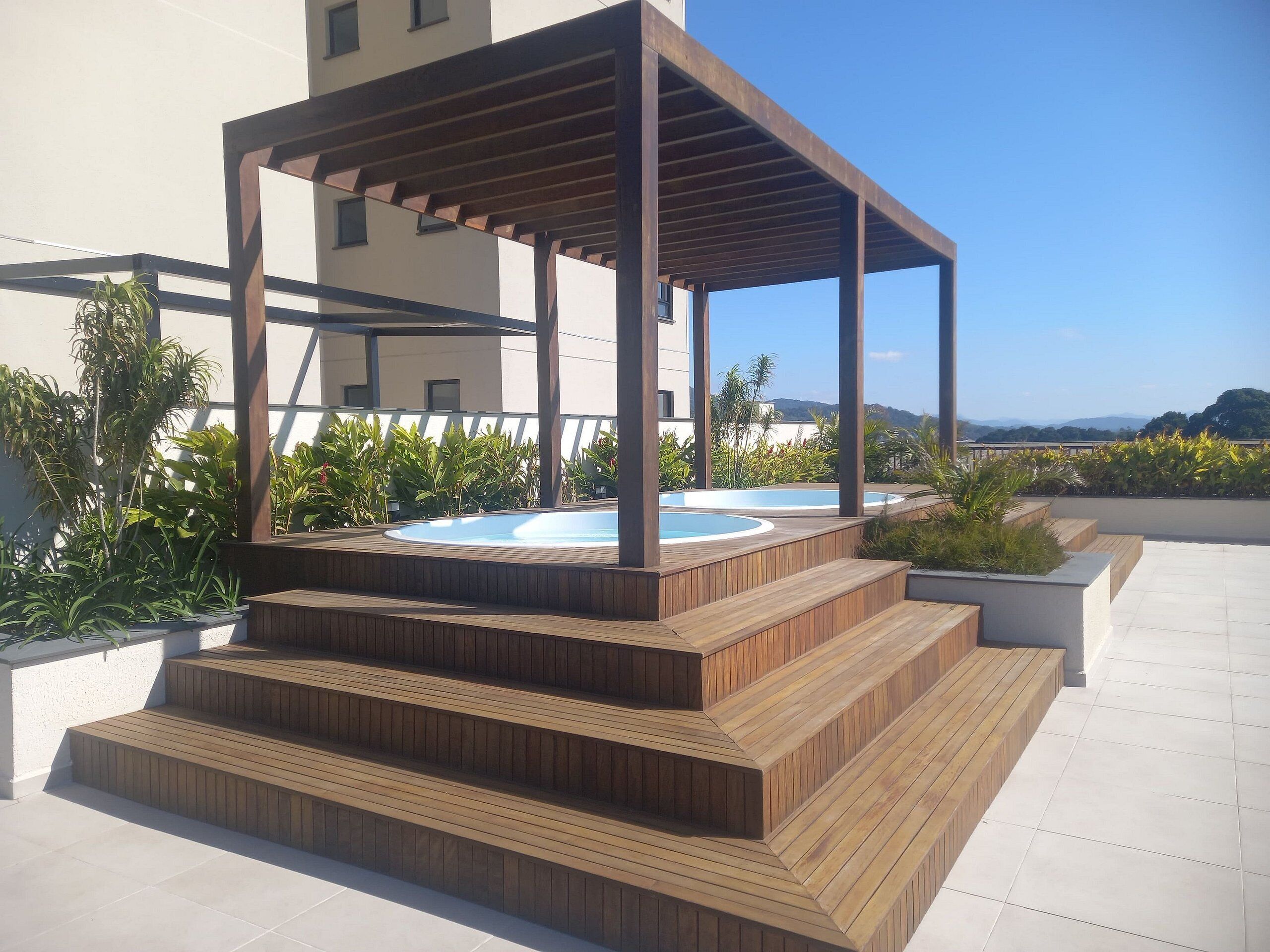 Apartamento luxo, vista para o mar | Banheira de hidromassagem