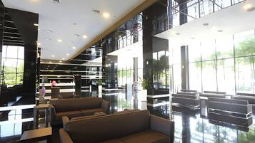 Sala de estar do lobby