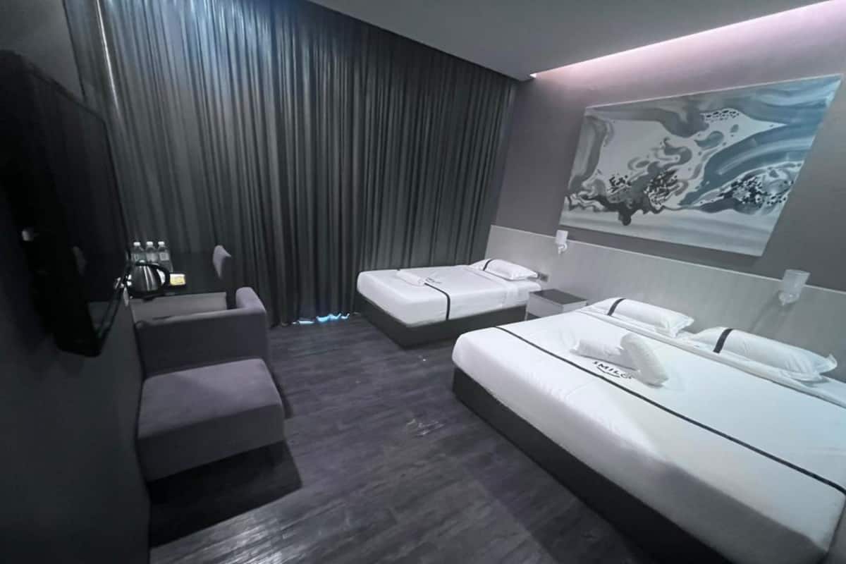 Quarto Triplo | Secretária, ferro/tábua de engomar, Wi-fi grátis