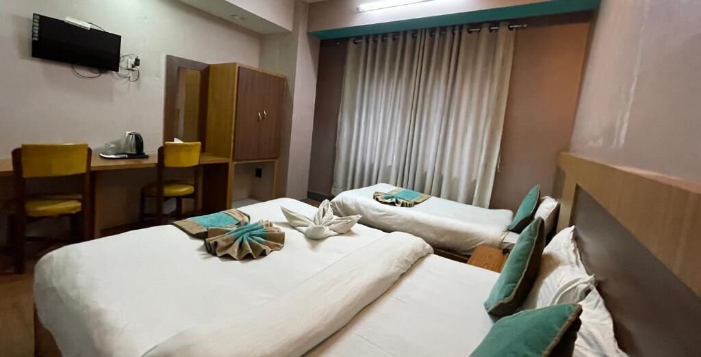 Roupas de cama antialérgicas, Wi-Fi de cortesia, roupa de cama