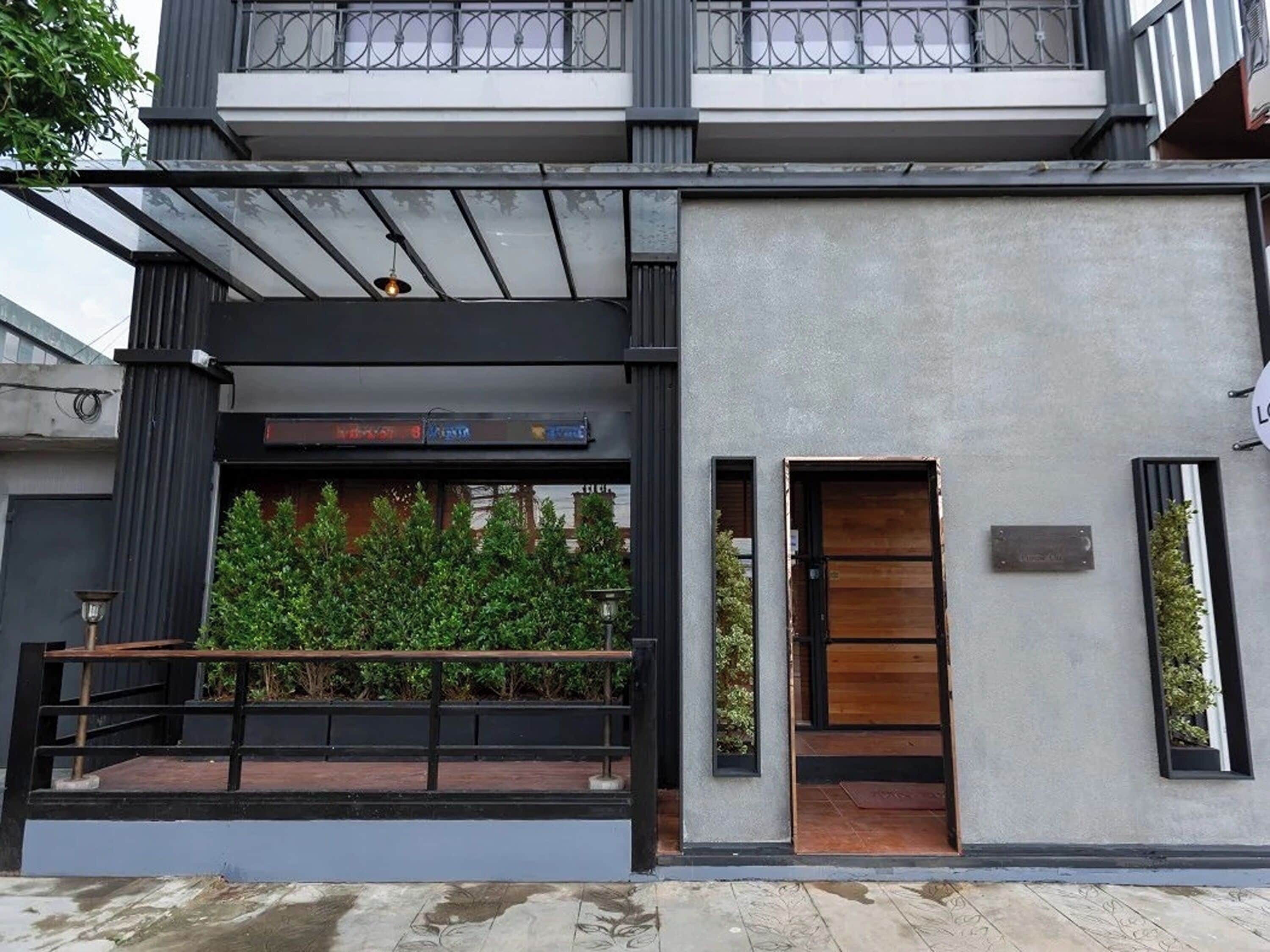 Fachada do alojamento