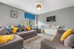 Apartamento clássico | Área de estar