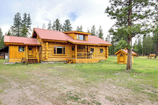 Fish & Hike: Seeley Lake Cabin On 2 + Acres! - Seeley Lake, MT