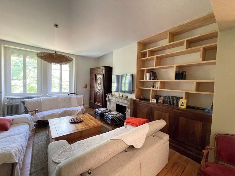 Maison De Famille Ds éCrin De Verdure Proche Village, Piscine Municipale, Nogaro - Gers