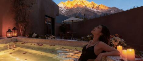 Quarto casal superluxo | Terraço/pátio