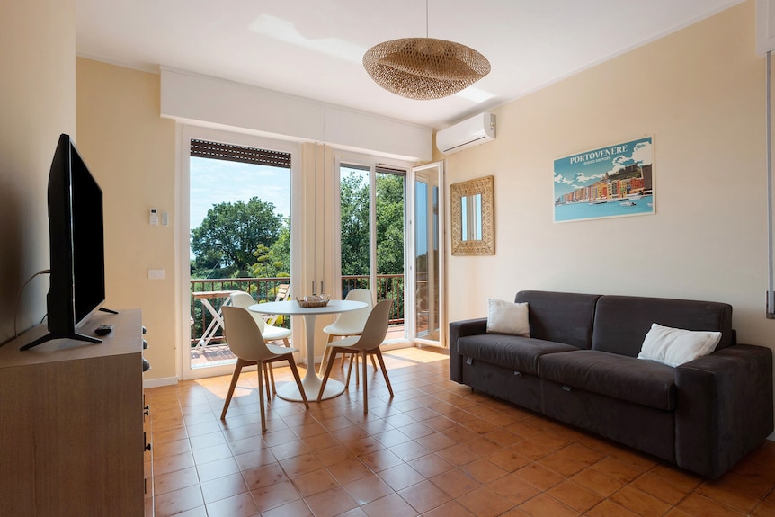 Apartamento 'Casa Blu' Con Vistas Al Mar, Wi-fi Y Aire Acondicionado - Porto Venere