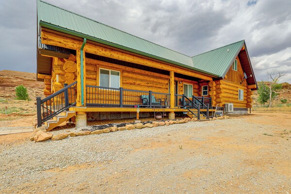 Explore Uintah Basin: 'Rustic Cliff Ranch A' Cabin - Ballard, UT