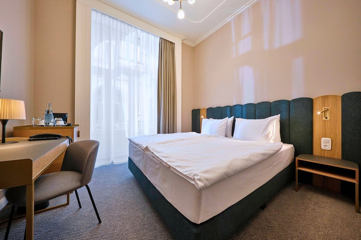 Quarto superior, sacada | Roupas de cama premium