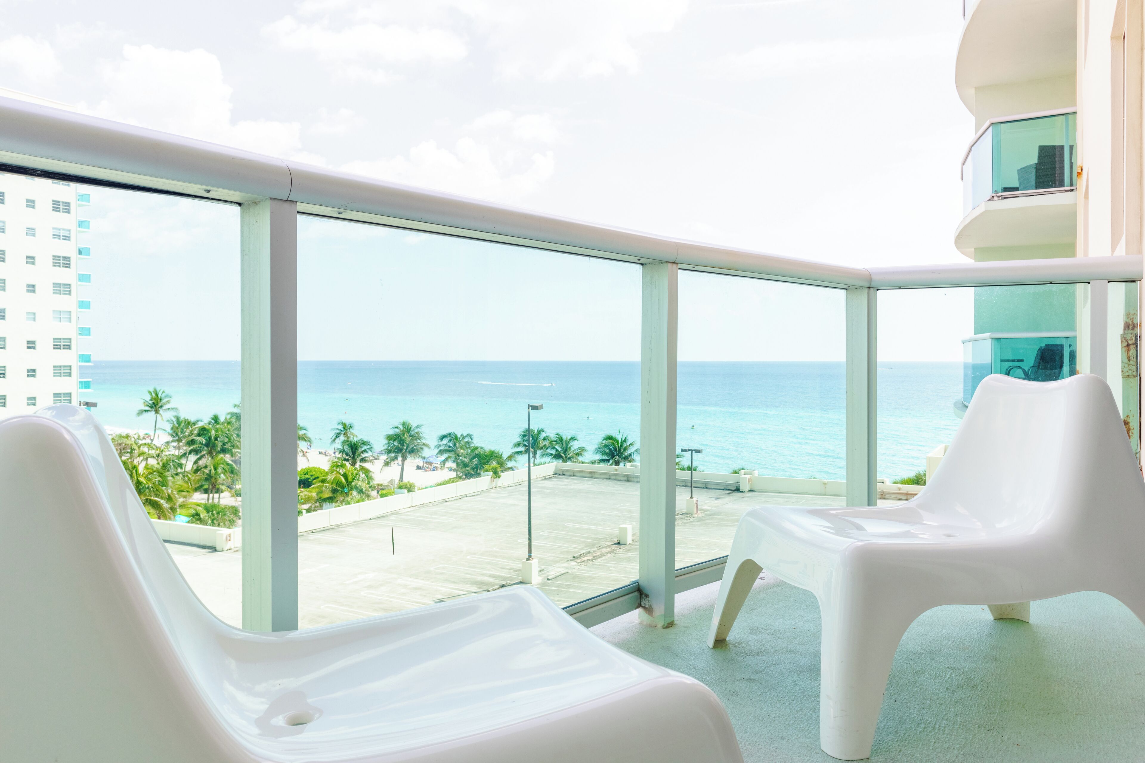 Apartamento standard, 1 quarto, sacada, vista para o oceano | Sacada
