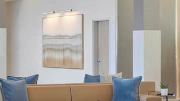 Sala de estar do lobby