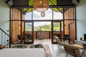 Vila executiva, vista para a montanha | Vista do quarto