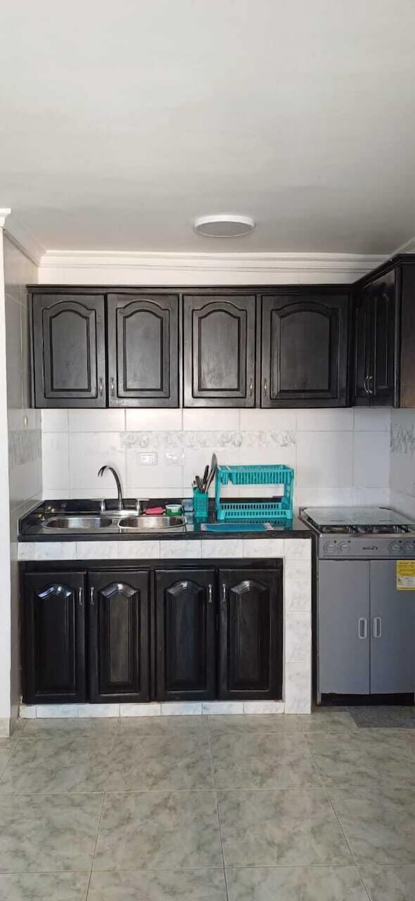 Apartamento Familiar, varanda, vista para o mar | Cozinha privada