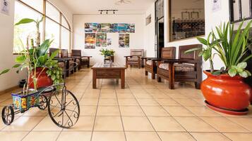 Sala de estar do lobby