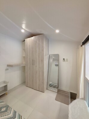 Condo, 1 quarto, para fumantes, sacada | Parte interna