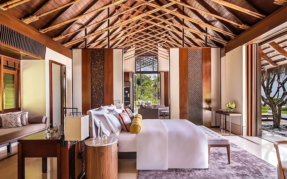 One&only Reethi Rah, Grand Sunset Residence, Beach View From The Balcony! - Maldives
