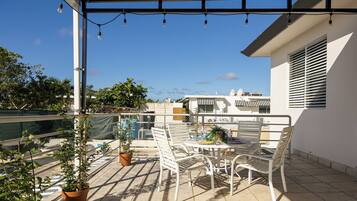 Apartamento, 3 quartos, não fumadores, cozinha | Terraço/pátio interior