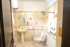 Quarto | Banheiro | Chuveiro, toalhas de banho